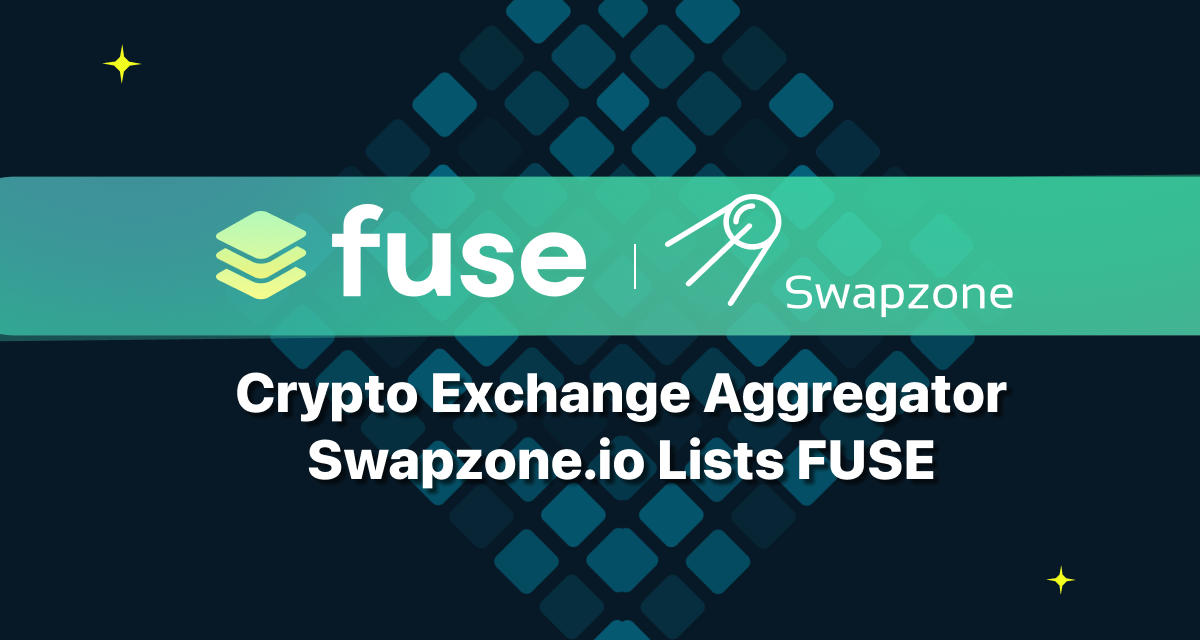 Crypto Exchange Aggregator Swapzone Lists FUSE - Fuse