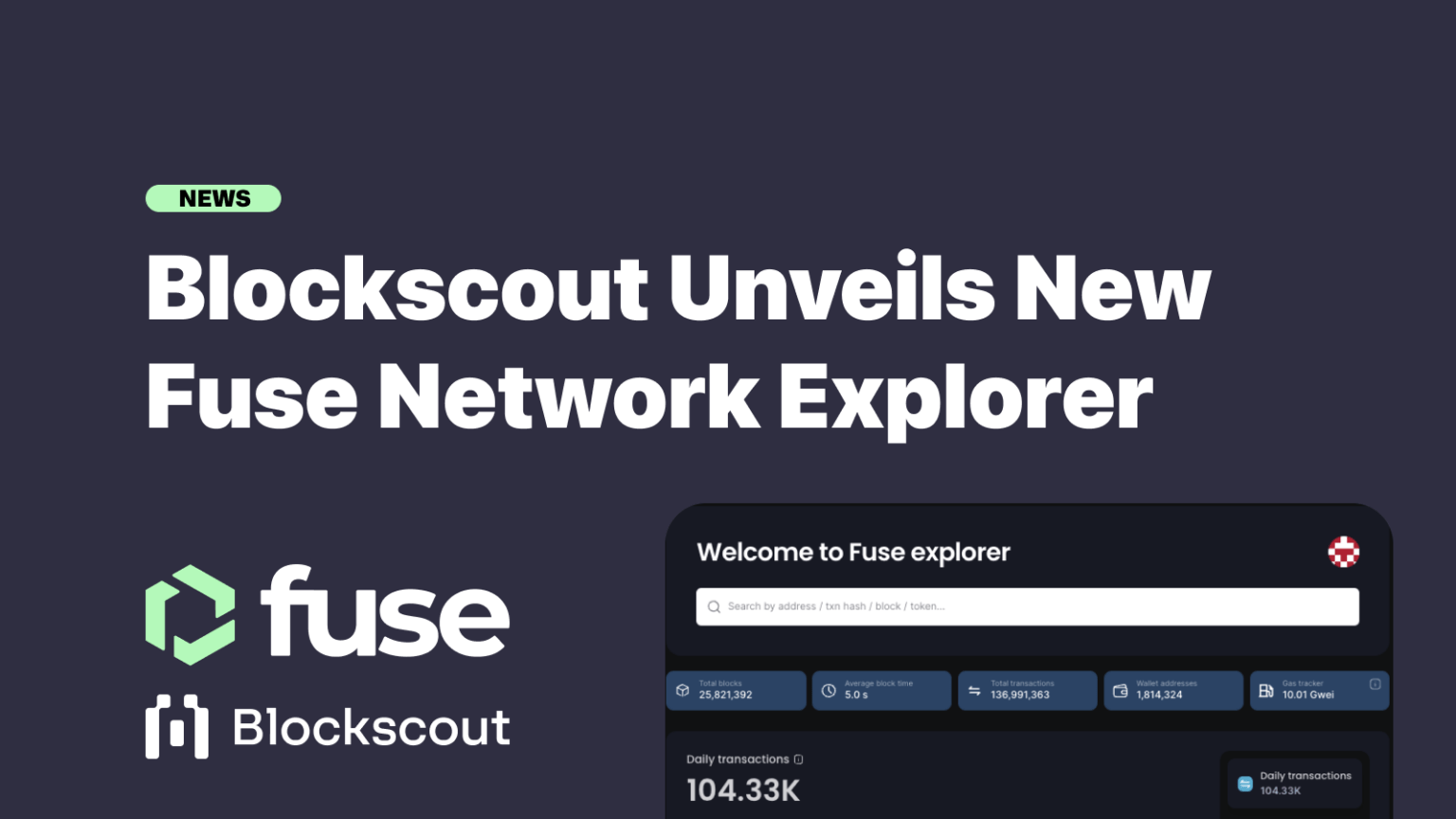 Blockscout Unveils Innovative Fuse Blockchain Explorer
